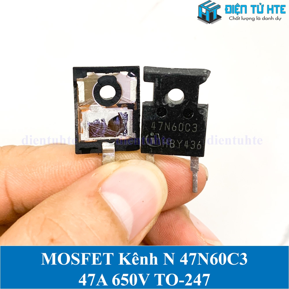 [THÁO MÁY] MOSFET kênh N 47N60C3 SPW47N60C3 RDSon 0.07 ohm 650V 47A TO ...