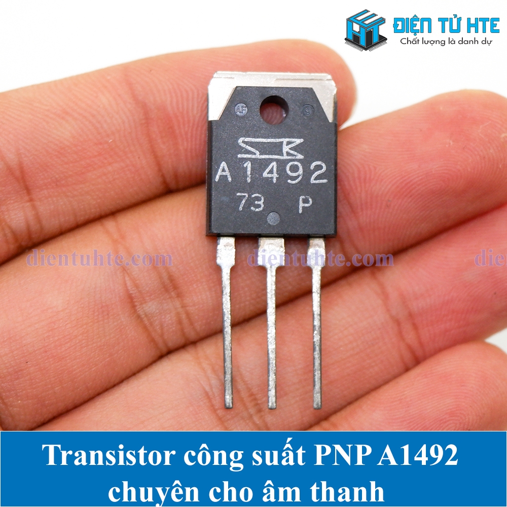 Transistor audio A1492 2SA1492 PNP mới chính hãng | Điện Tử HTE