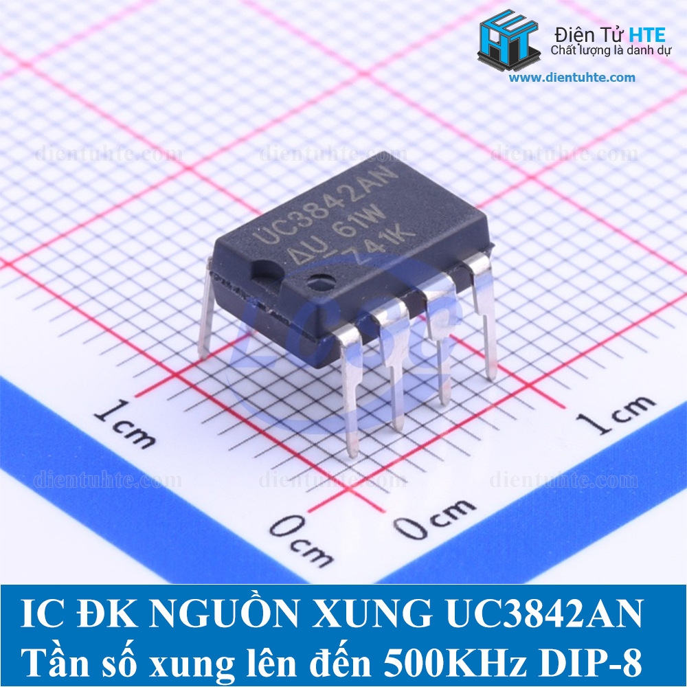 IC dao động nguồn xung UC3842 UC3842AN | Điện Tử HTE