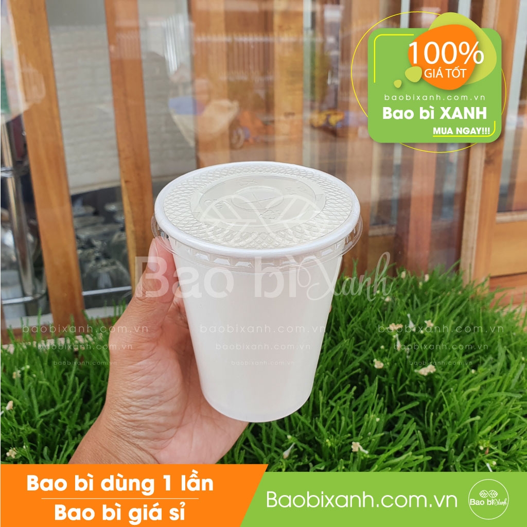 Ly giấy 12oz - 360ml đựng cafe (Nóng - Lạnh) | ®Bao bì XANH