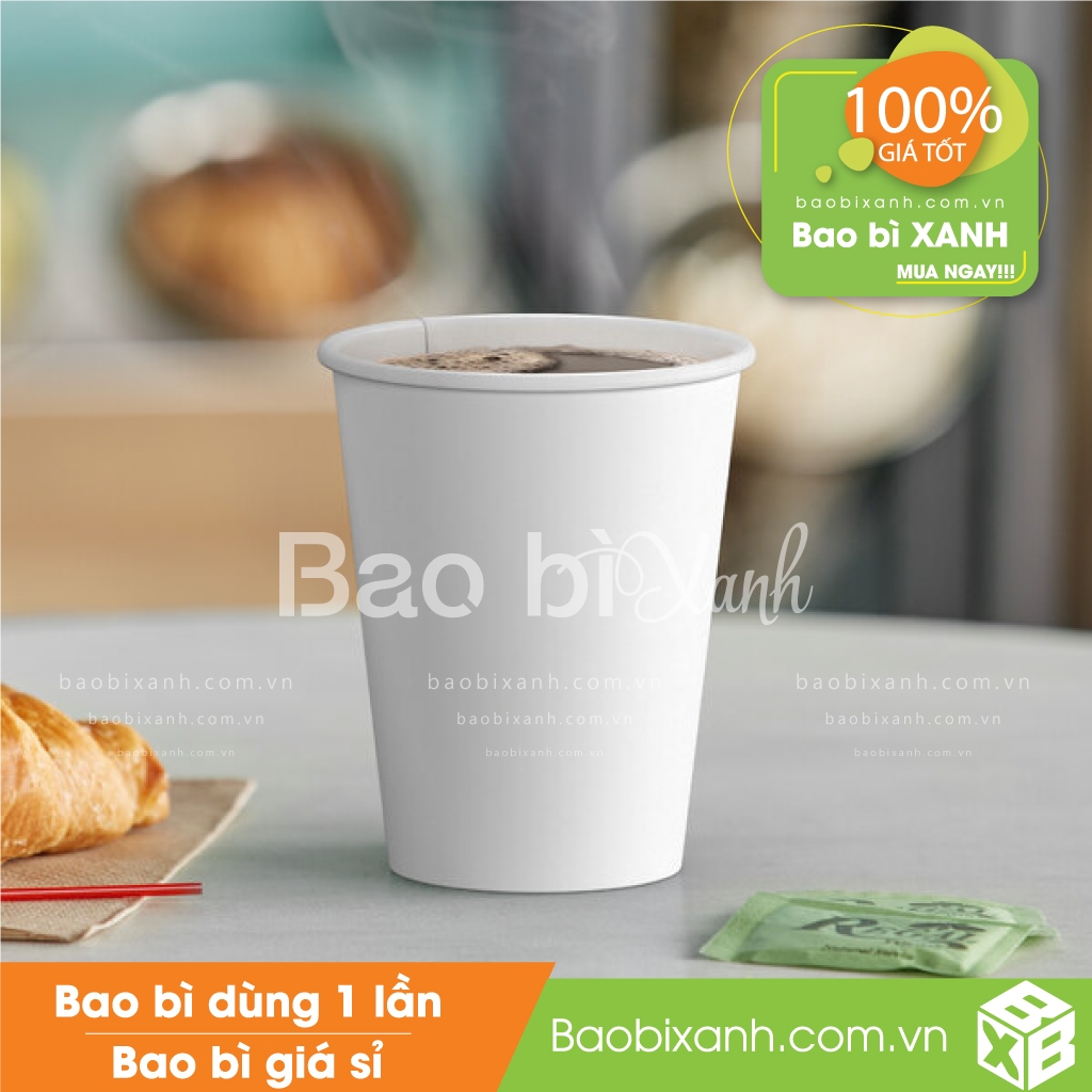 Ly giấy 18oz - 520ml Đựng Sữa Tươi, Trà Sữa Giá Rẻ