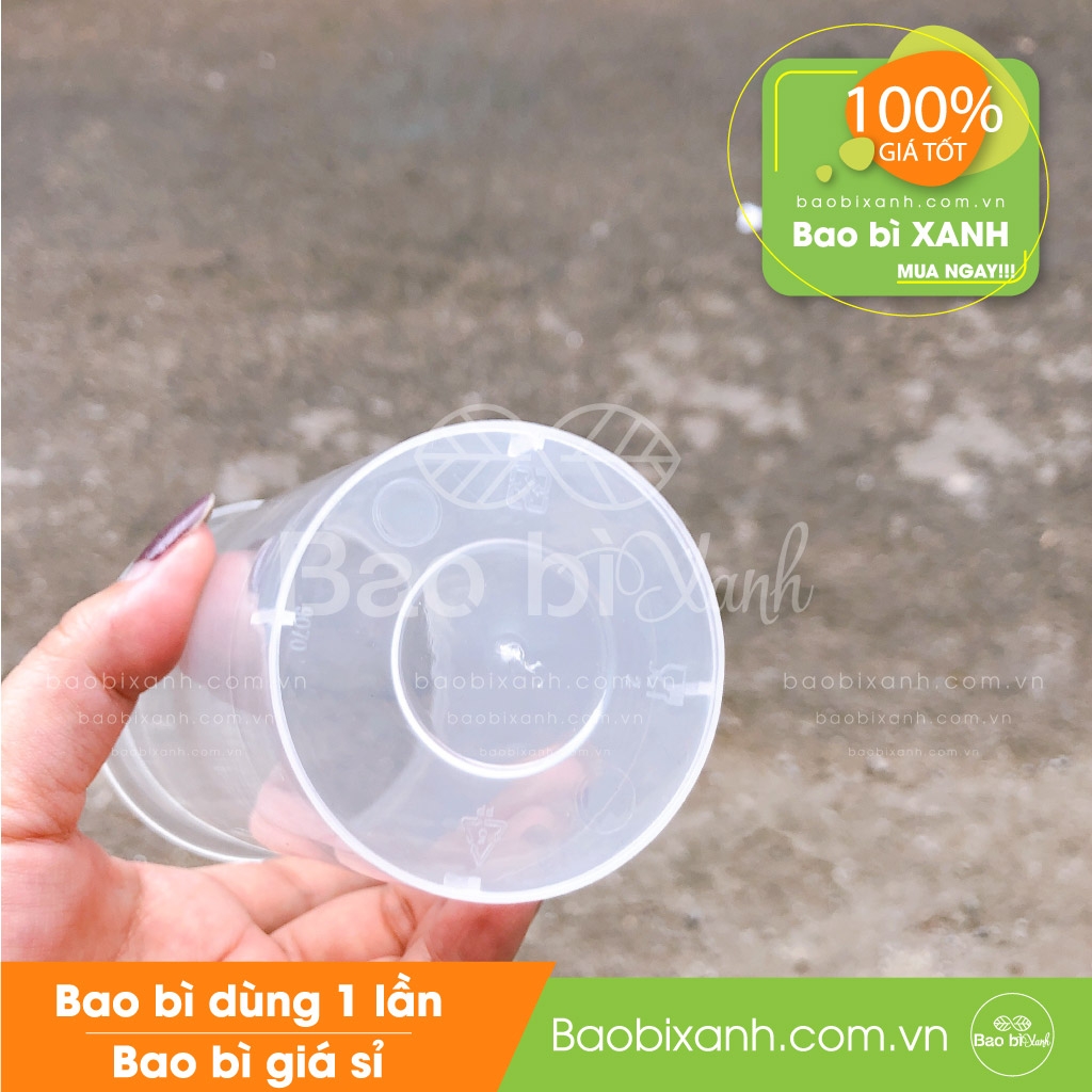 Ly nhựa nắp tim 700ml - Mẫu MỚI 2025, giá RẺ Tphcm