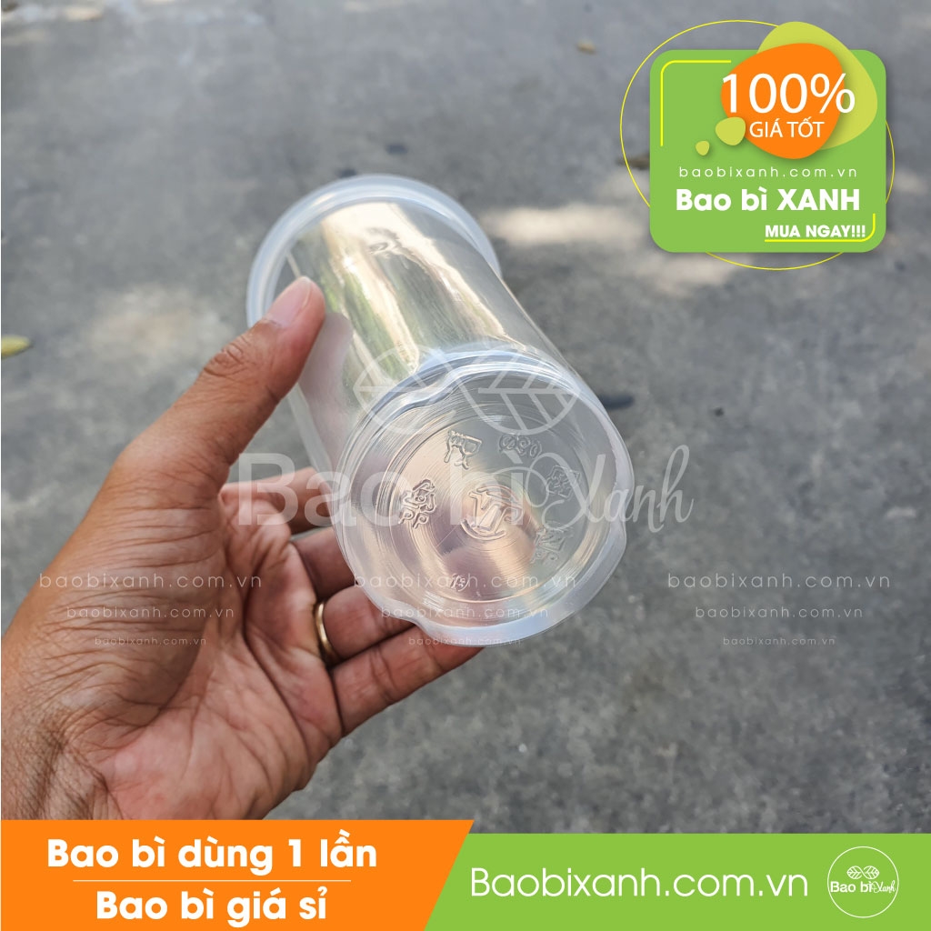 Ly nhựa nắp tim mềm 700ml - Giá sỉ TpHCM, Free Ship