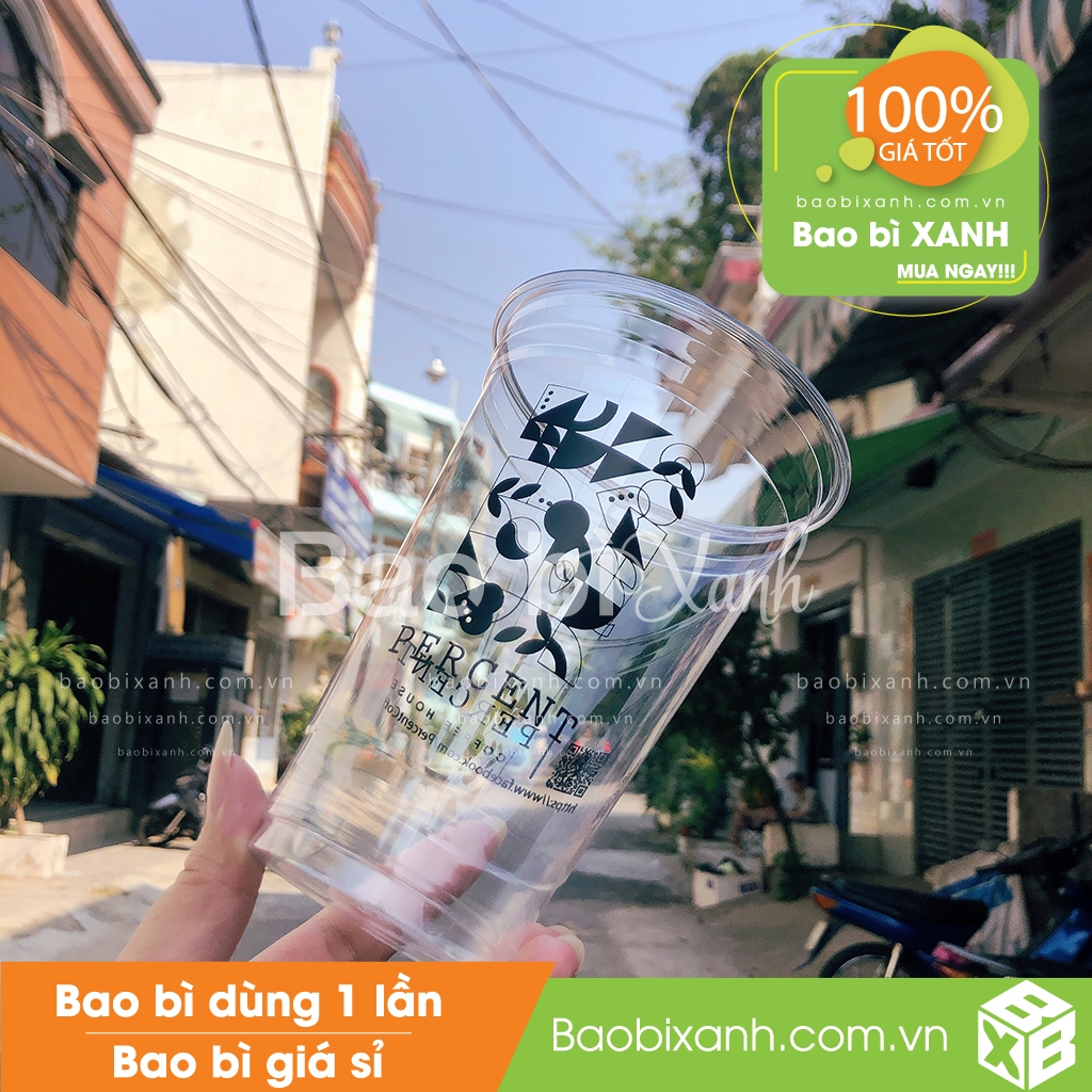 Ly nhựa Percent Coffee