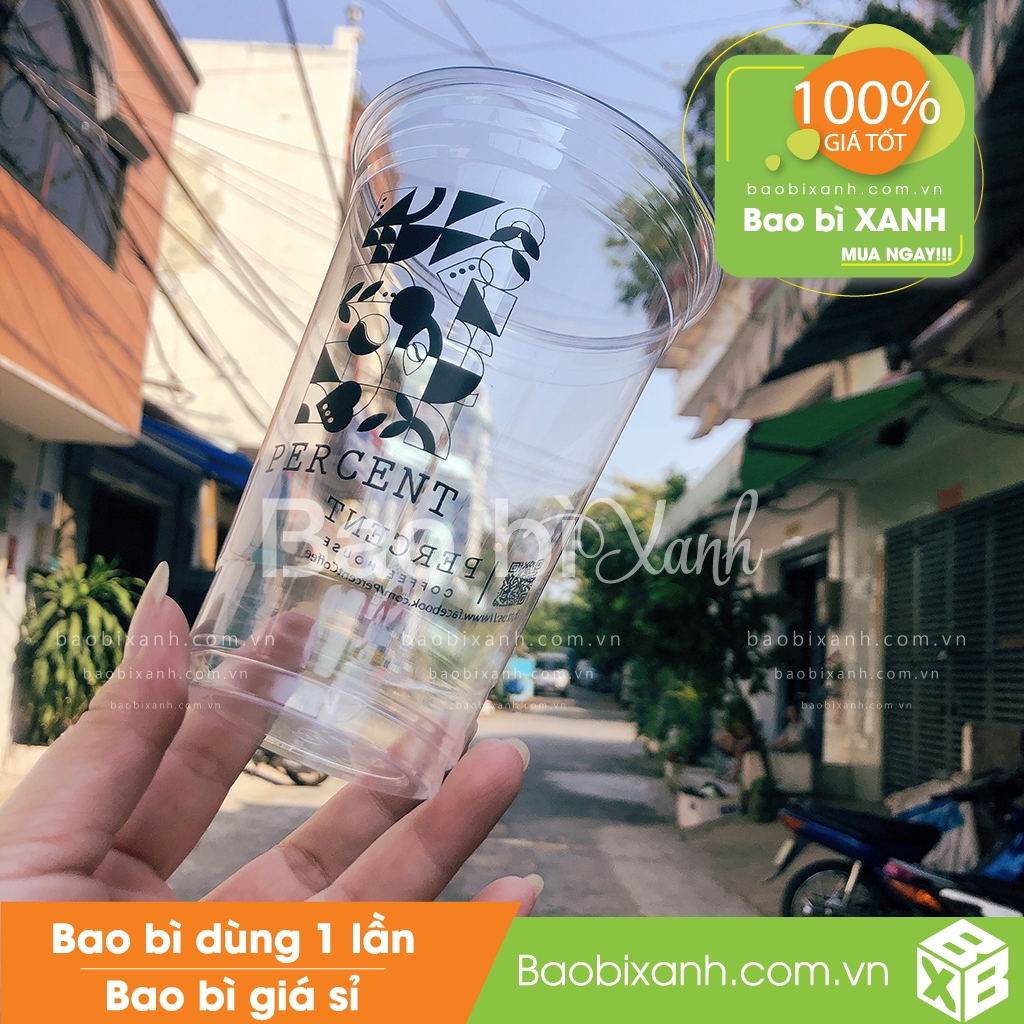 Ly nhựa Percent Coffee