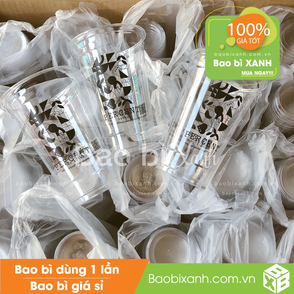 Ly nhựa Percent Coffee