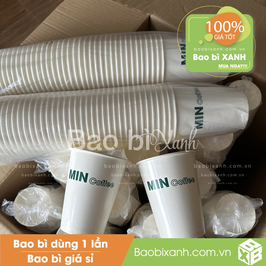 Ly giấy Min Coffee