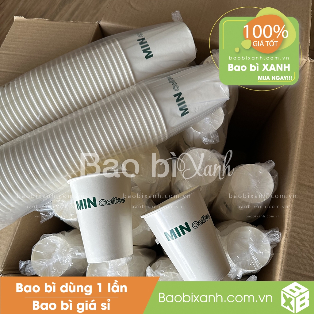 Ly giấy Min Coffee