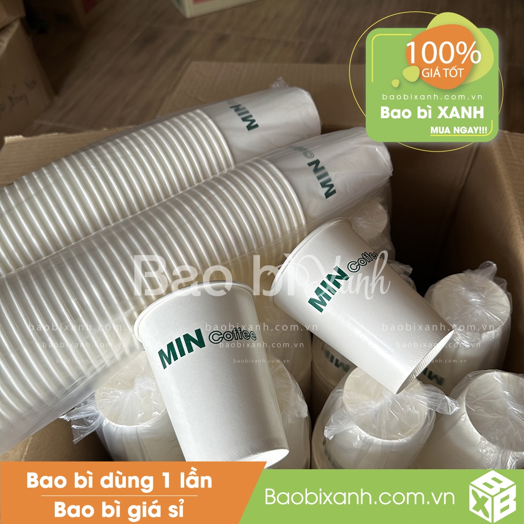 Ly giấy Min Coffee