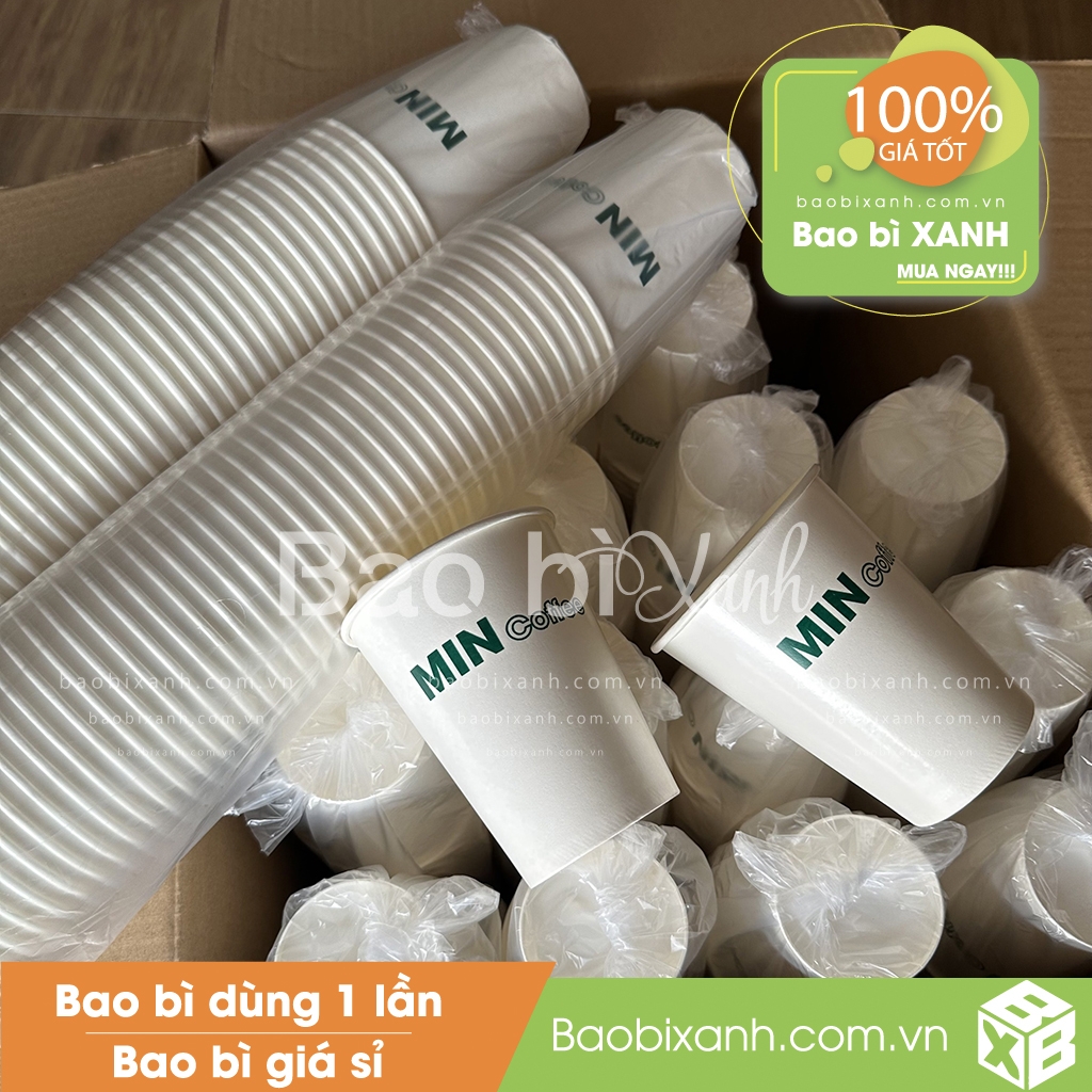 Ly giấy Min Coffee