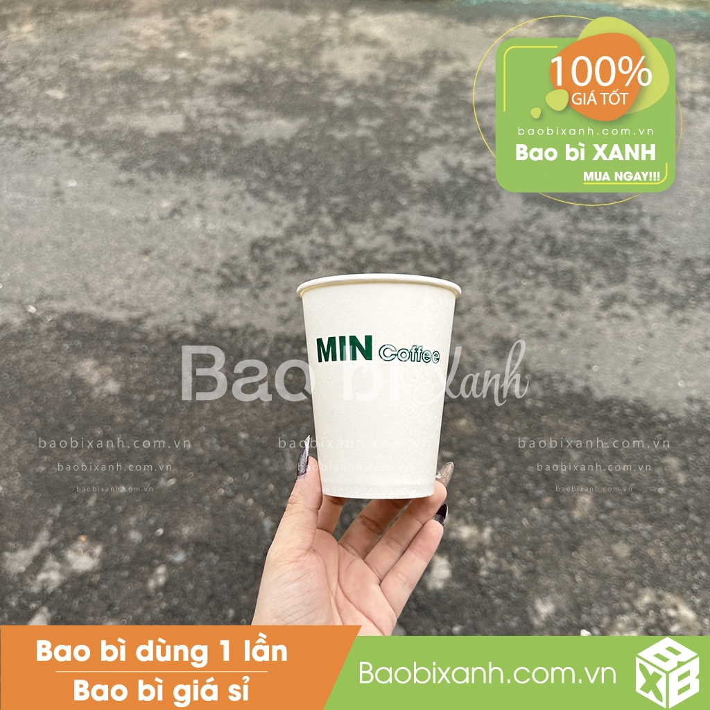 Ly giấy Min Coffee