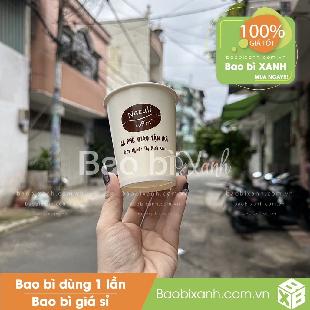 Ly giấy Naculi Coffee