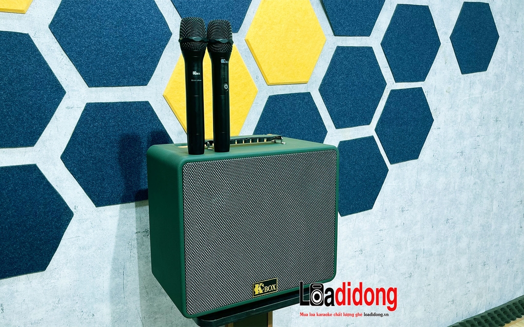 KC Box 350 Pro - Loa Karaoke Xách Tay Bass 20cm Mẫu Mới 2023