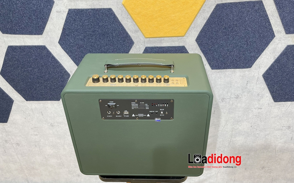 KC Box 350 Pro - Loa Karaoke Xách Tay Bass 20cm Mẫu Mới 2023