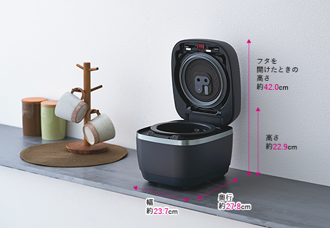 Nồi cơm cao tần áp suất TIGER JPJ-G060 xoong gốm mới 100%