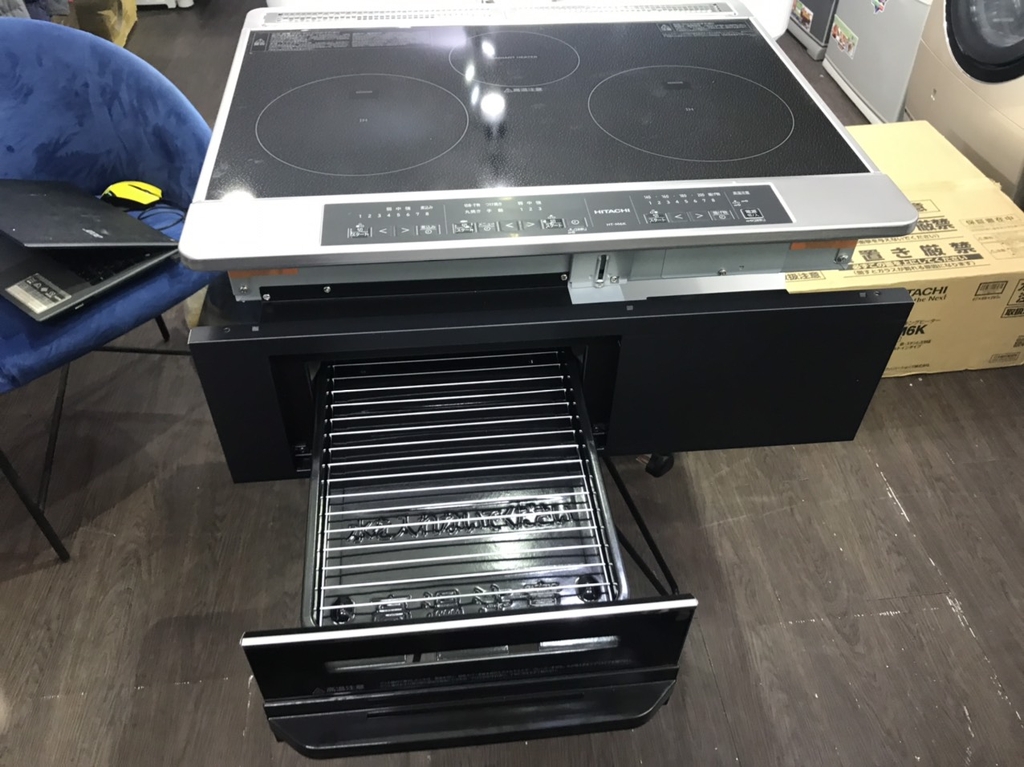 Bếp từ âm Model mới nhất 2021 của hãng Hitachi HT-M6K màu đen Made in ...