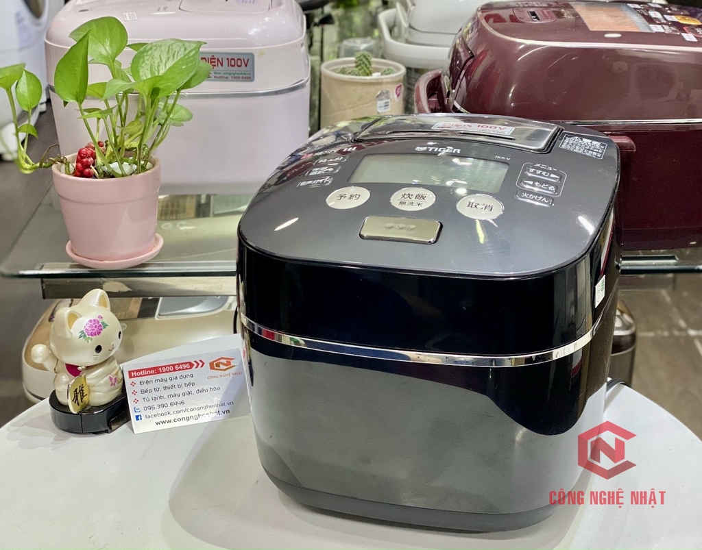 Nồi Cơm Điện Cao Tần Áp Suất Tiger JKX-V102 Áp Suất 2 Bi Nội địa Nhật ...