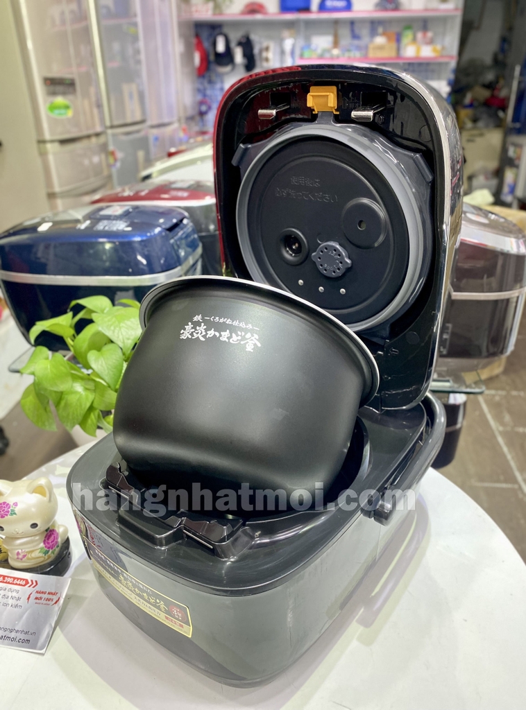 Nồi cơm điện Cao tần IH Áp suất Tách Đường Zojirushi NW-JW10 đời 2022 Nội địa Nhật Tình trạng 90%