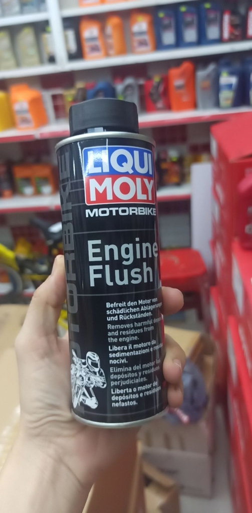 Chai súc động cơ Liqui Moly Engine Flush 250ML Dầu nhớt Trường Chinh