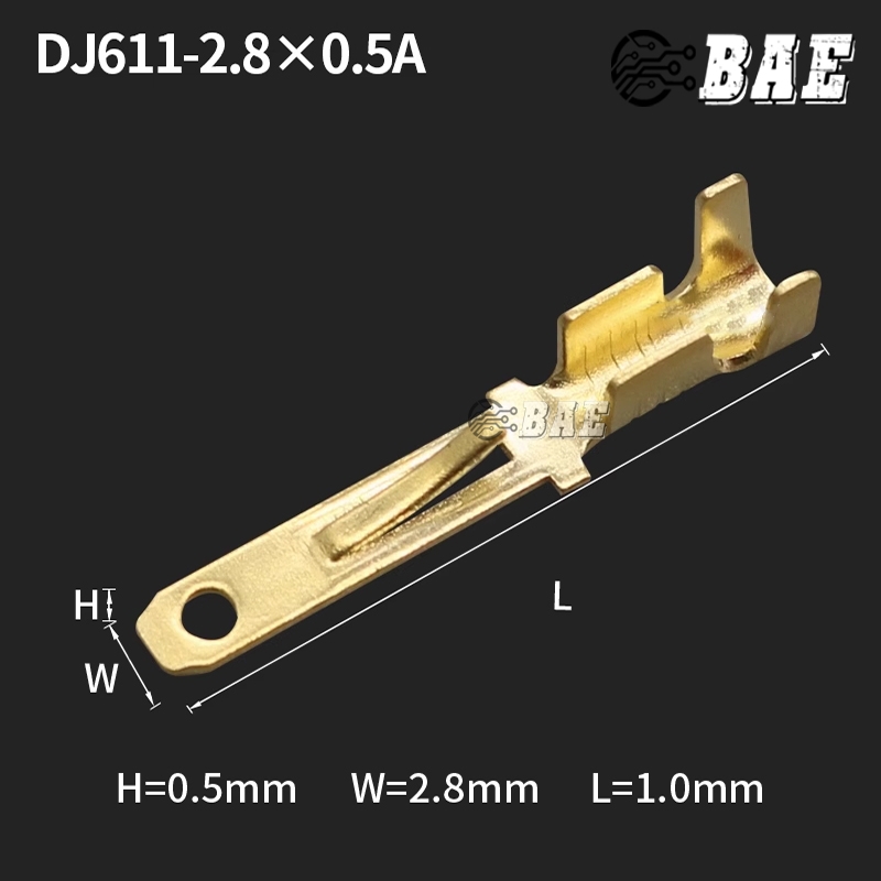 Đầu cos DJ611-2.8x0.5mm - BAE - Module - Linh kiện - Phụ kiện điện tử Bảo An