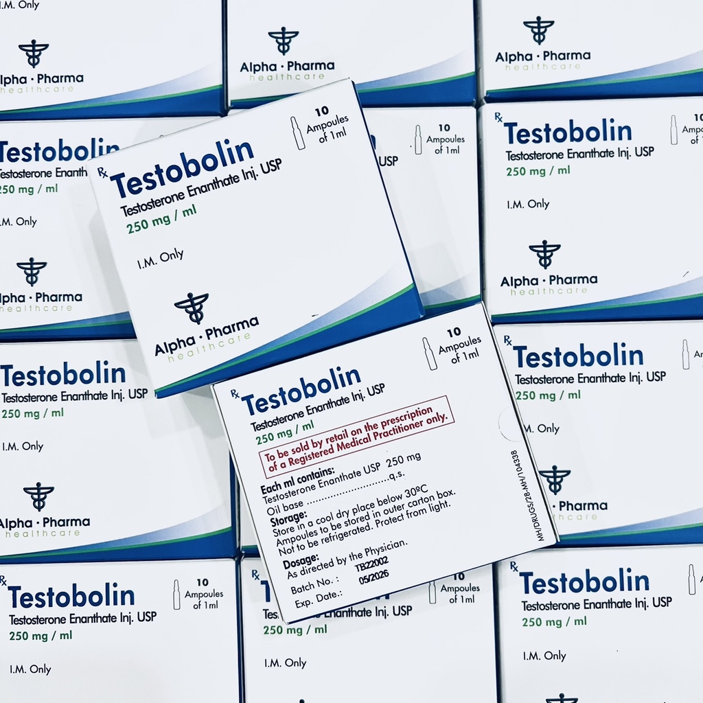 TESTOBOLIN - Testosterone enantate ( Test E) - Hãng Alpha Pharma lọ 1ml