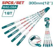 Bộ 5 lưỡi cưa sắt hợp kim 18T THTKT57185 | SIÊU THỊ MÁY MÓC THIẾT BỊ