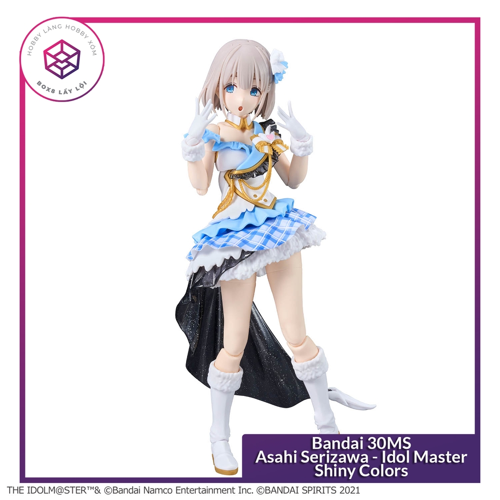 Mô hình Bandai 30MS Asahi Serizawa - Idol Master Shiny Colors