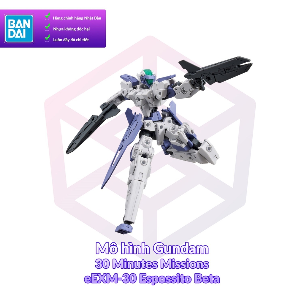 Mô hình Bandai 30MM eEXM-30 Espossito Beta 1/144 [30MM]