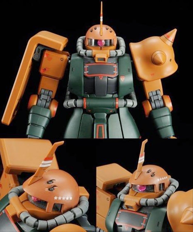 Mô Hình Gundam P-Bandai MG MS-06FS Zaku II (Garma Zabi Custom) 1/100 MS Variations [GDB] [BMG]