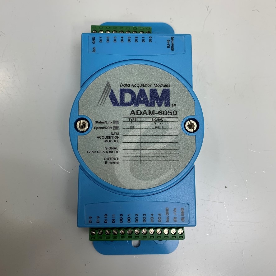 Bộ Chuyển Đổi Tín Hiệu ADAM-6050 12DI/6DO IoT Modbus/SNMP/MQTT Ethernet ... Bộ Chuyển Đổi Tín Hiệu ADAM-6050 12DI/6DO IoT Modbus/SNMP/MQTT Ethernet ...