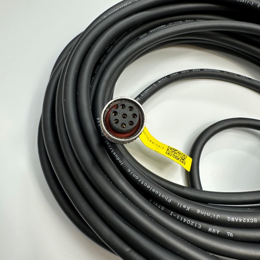 Cáp 10M 33ft SDKELI CTC4X2S100C Extension Shielded Cable Connector M12 ...