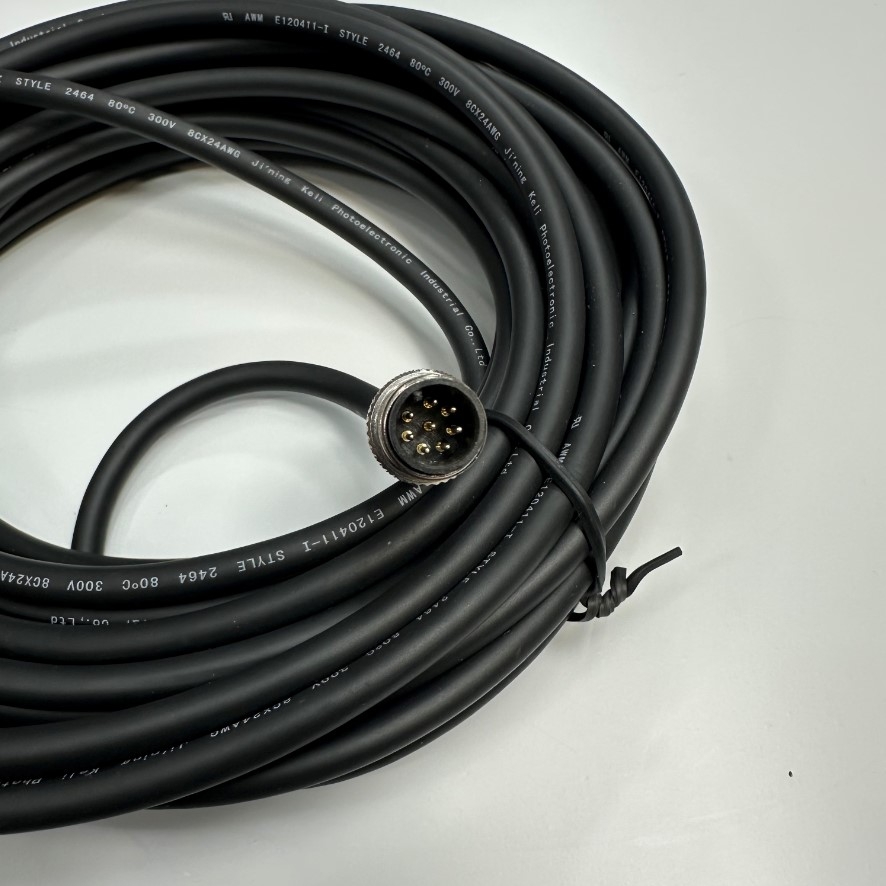 Cáp 10M 33ft SDKELI CTC4X2S100C Extension Shielded Cable Connector M12 ...