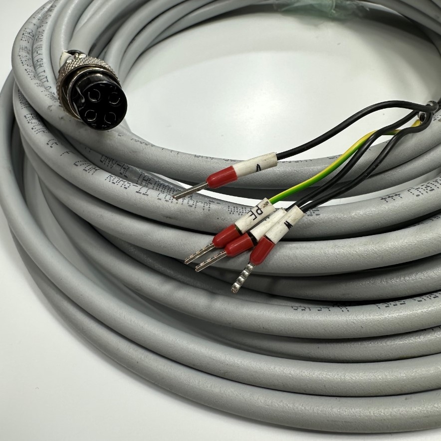 Cáp 10.5M 35ft MEL-GX16-L10.5M-H M53002L Cable Connector GX16 4 Pin ...