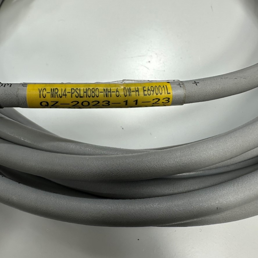 Cáp 6M 20ft YC-MRJ4-PSLH080-NH-6.0M-H E69001L Cabel Connector SM-10P 10 ...