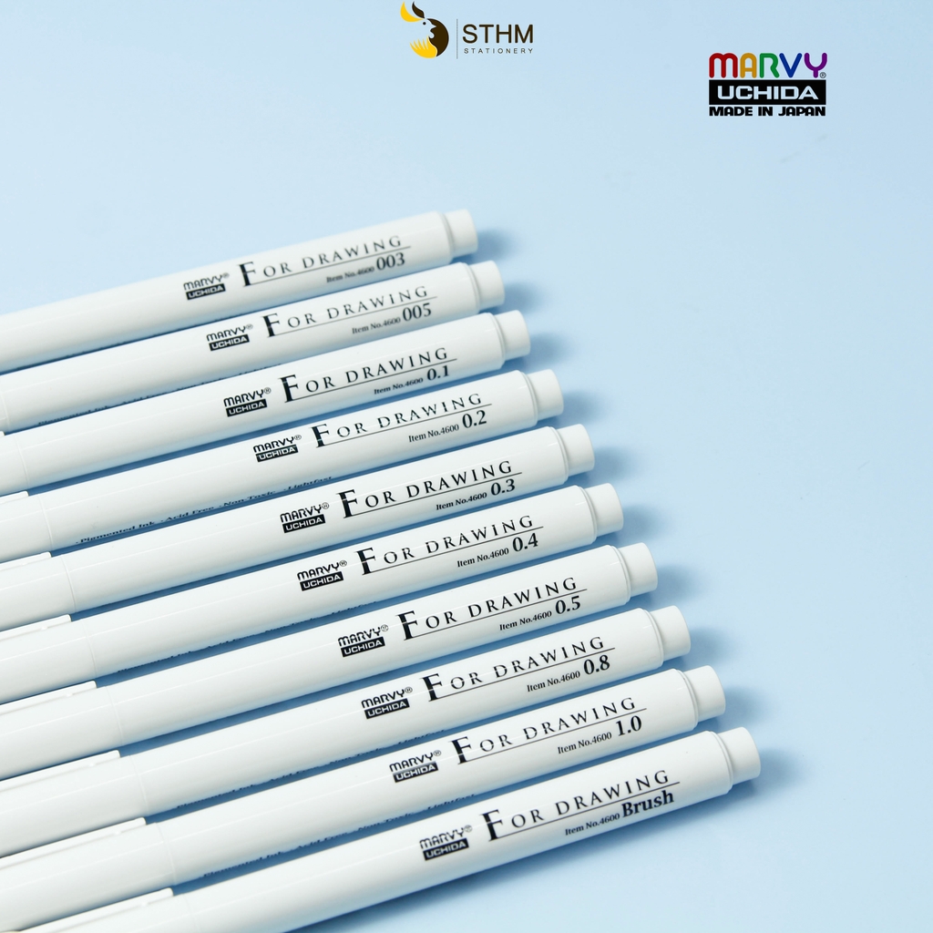 Bút Line Đi Nét For Drawing - Marvy Uchida 4600 STHM.VN