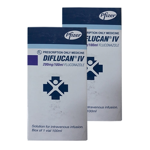 Diflucan IV 200mg/100ml Pfizer - Thuốc điều trị nhiễm khuẩn của Pháp