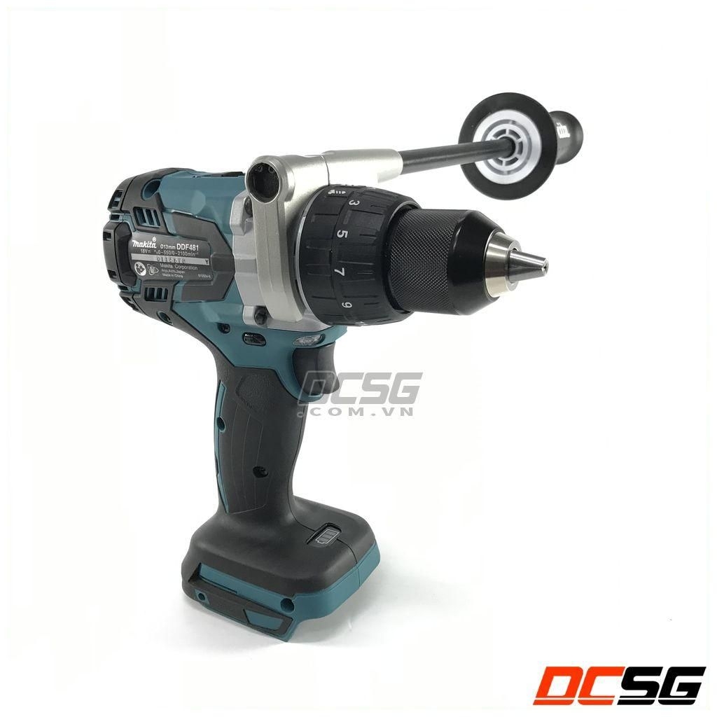 Máy khoan, vặn vít 13/76mm dùng pin 18V Makita DDF481Z (không pin sạc)