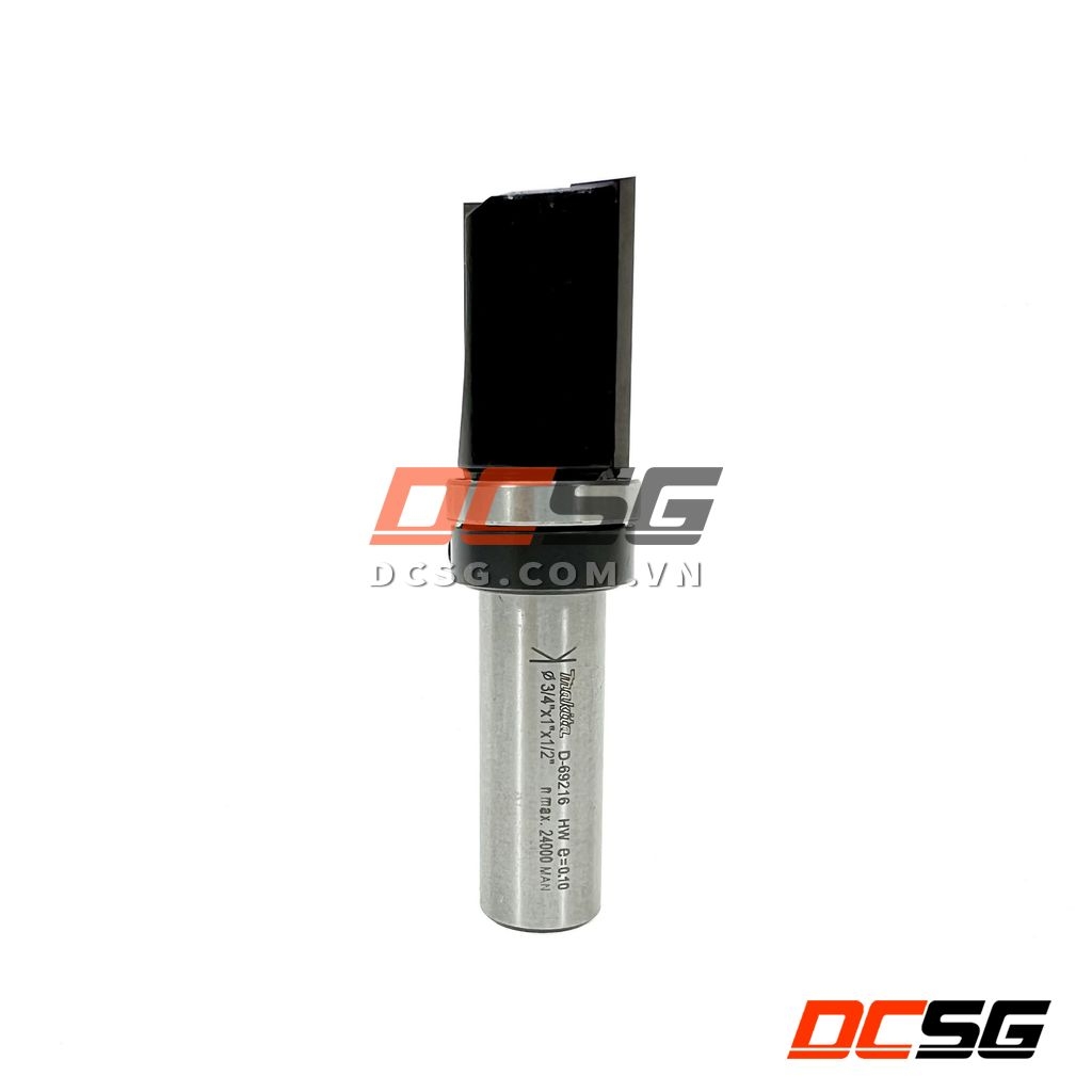 Mũi phay gỗ mẫu thẳng 2 cạnh 1/2"-19mm Makita D-69216