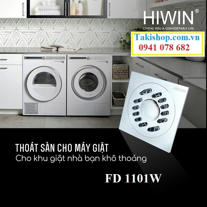 HIWIN FD 1101 THOÁT SÀN CHỐNG MÙI HÔI CAO CẤP GIÁ RẺ