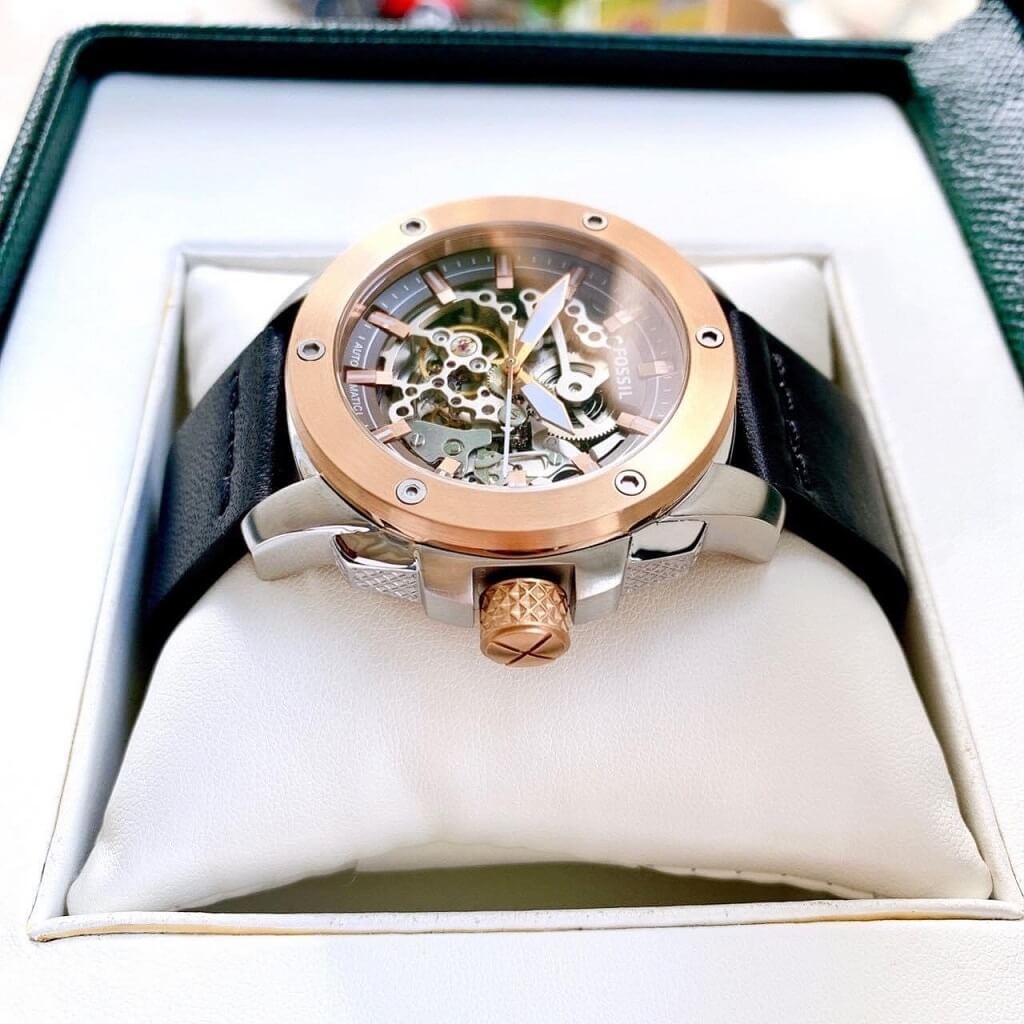 Đồng Hồ Nam Fossil ME3082 Automatic Chính Hãng 50mm Shop Đồng Hồ Xách Tay