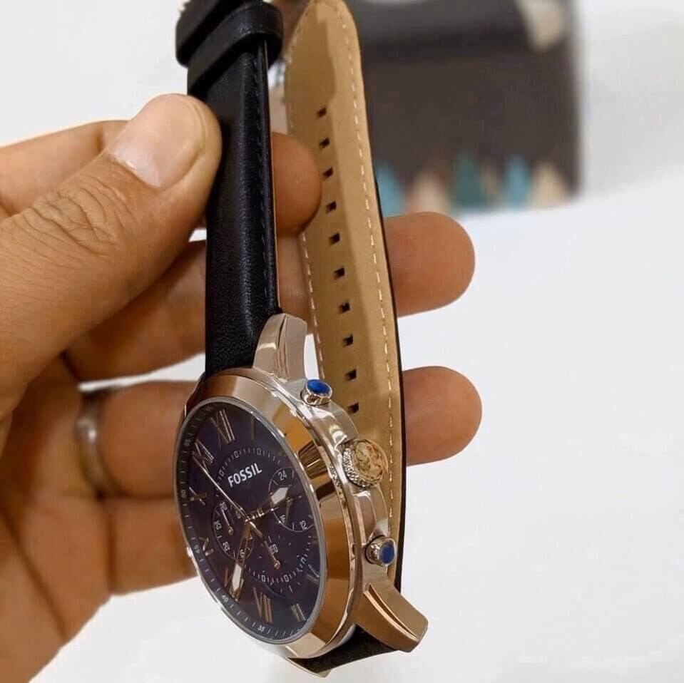 Đồng Hồ Fossil Nam FS4990 Dây Da 44mm Chính Hãng Shop Đồng Hồ Xách Tay