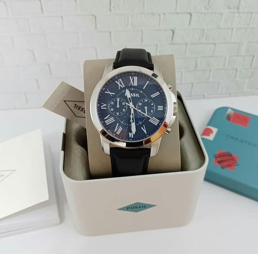 Đồng Hồ Fossil Nam FS4990 Dây Da 44mm Chính Hãng Shop Đồng Hồ Xách Tay