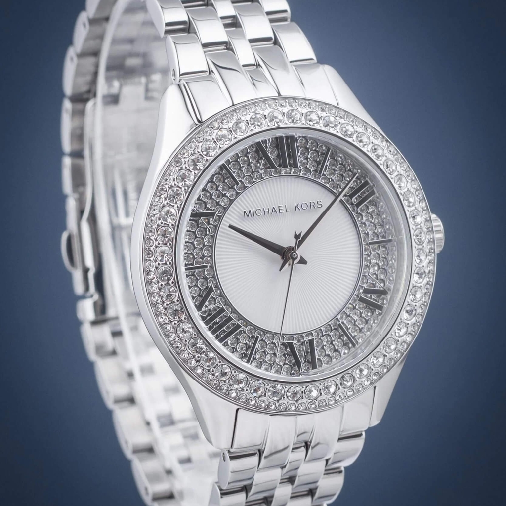 Đồng Hồ Nữ Michael Kors Harlowe MK4708 Chính Hãng Dây Silver 38mm Shop ...