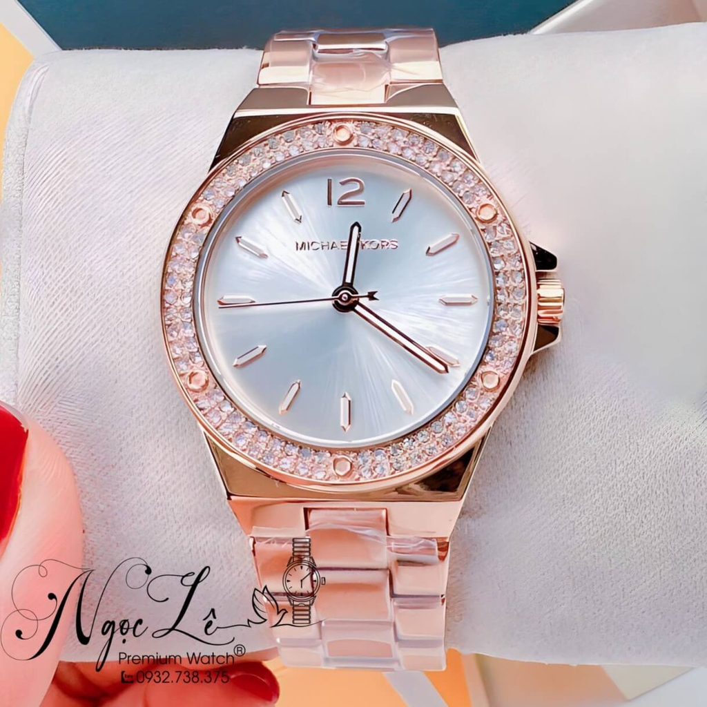 Đồng Hồ Nữ Michael Kors MK7278 Chính Hãng Dây Kim Loại Màu Vàng 33mm ...