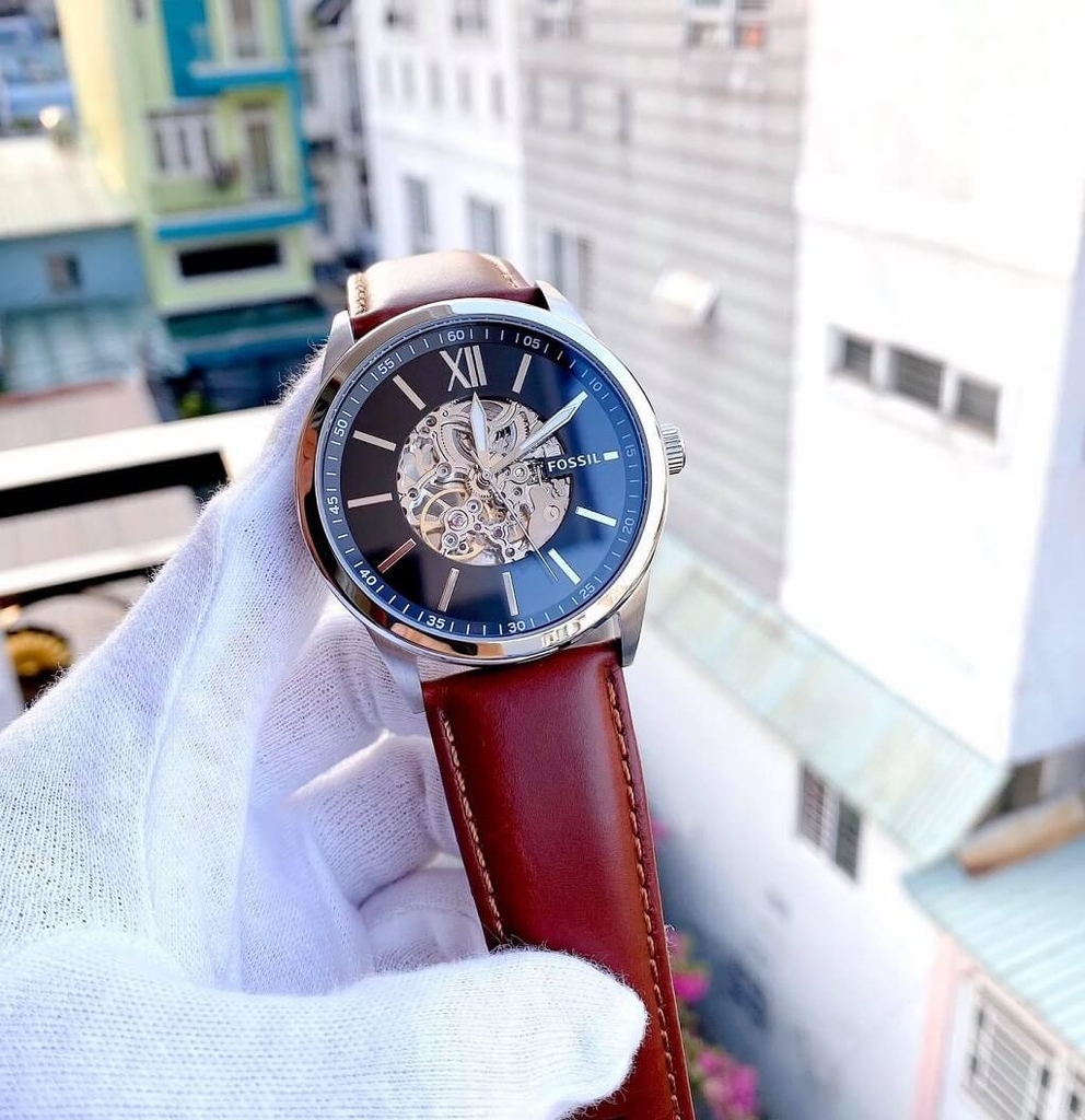 Đồng Hồ Nam Fossil Automatic (Tự Động) BQ2386 44mm Shop Đồng Hồ Xách Tay