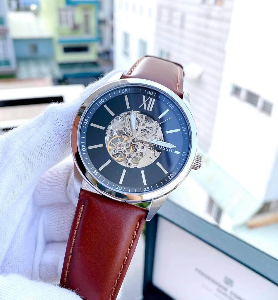 Đồng Hồ Nam Fossil Automatic (Tự Động) BQ2386 44mm Shop Đồng Hồ Xách Tay
