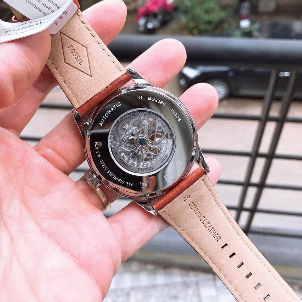 Đồng Hồ Nam Fossil Automatic (Tự Động) BQ2386 44mm Shop Đồng Hồ Xách Tay