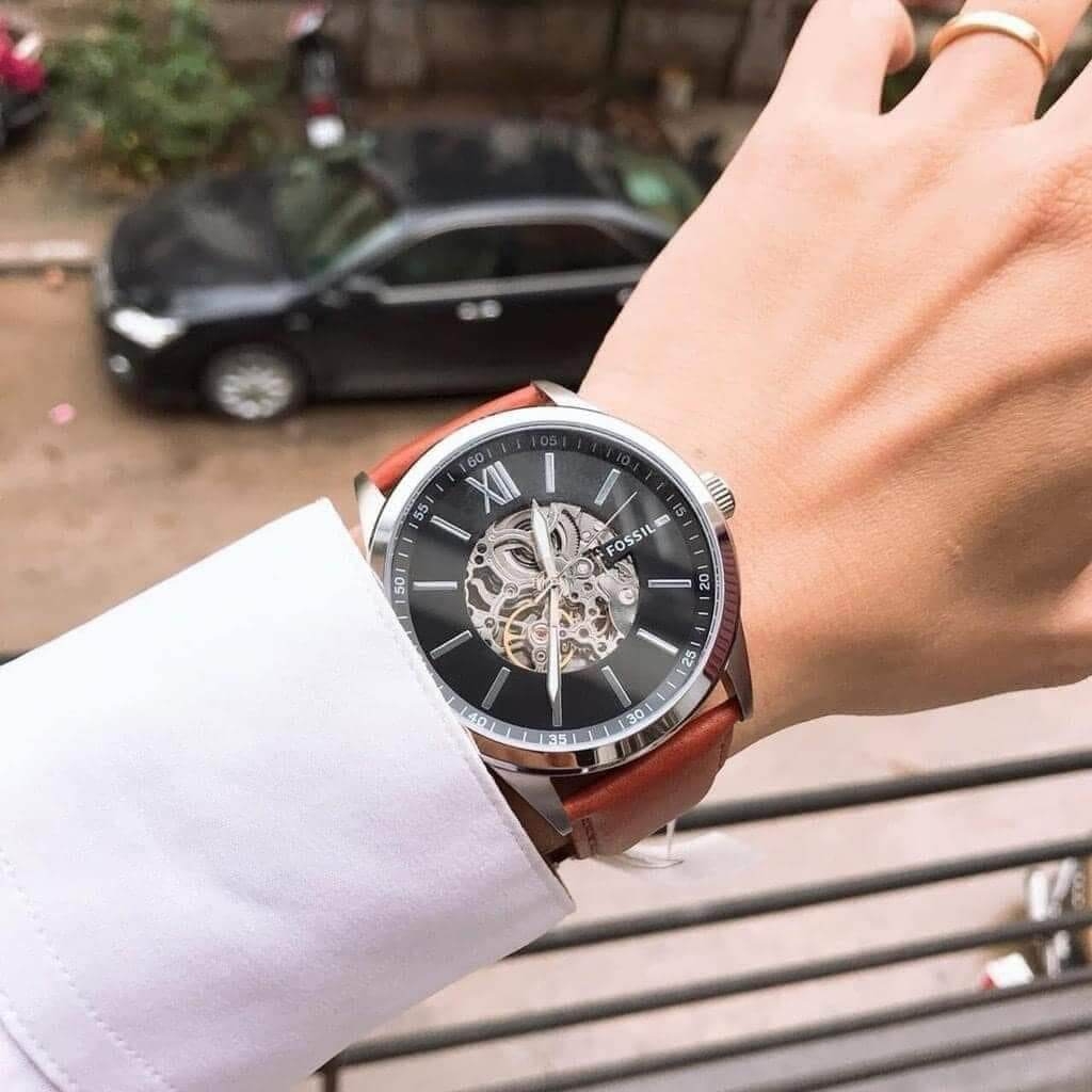 Đồng Hồ Nam Fossil Automatic (Tự Động) BQ2386 44mm Shop Đồng Hồ Xách Tay