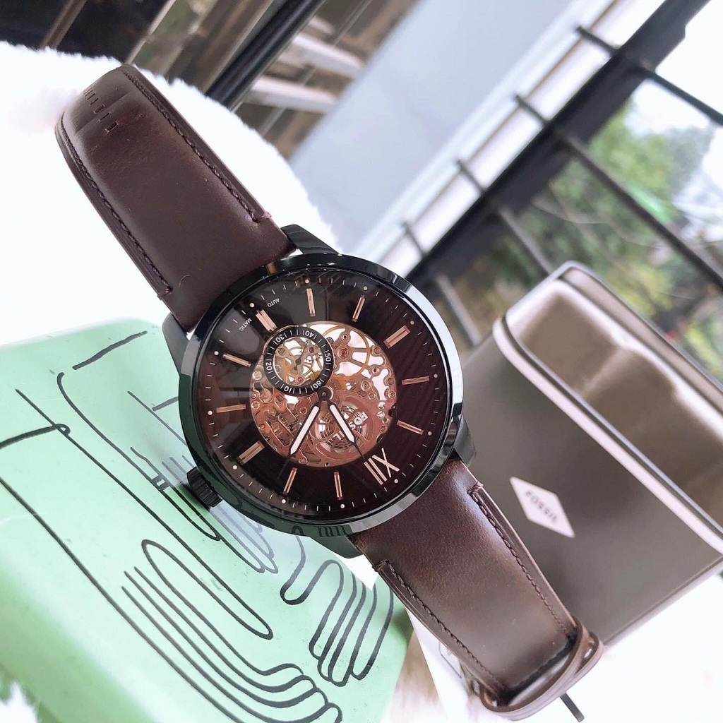 Đồng Hồ Nam Fossil ME3155 Automatic Chính Hãng 48mm Shop Đồng Hồ Xách Tay