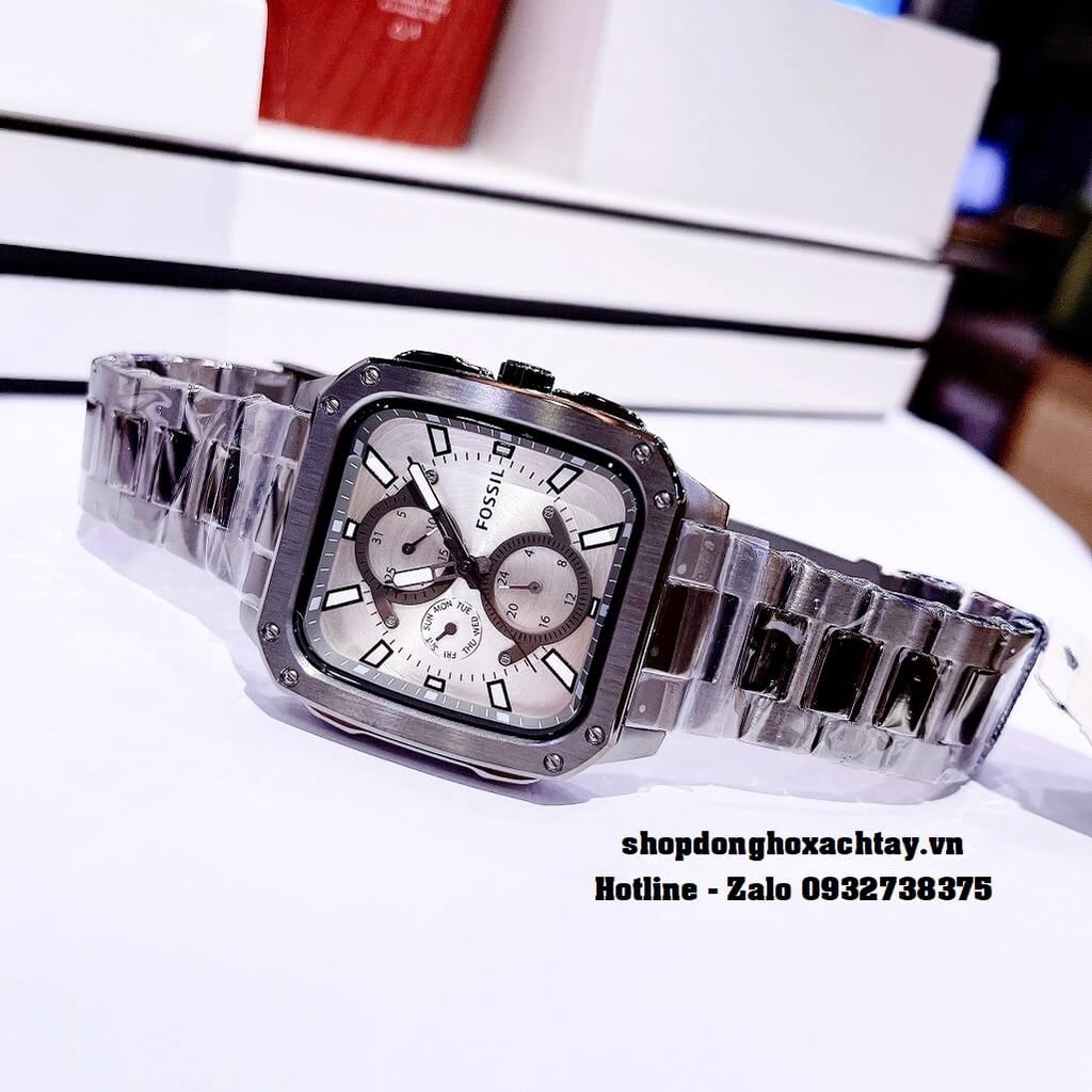 Đồng Hồ Fossil BQ2657 Nam Dây Kim Loại Xám Đen 42mm Shop Đồng Hồ Xách Tay